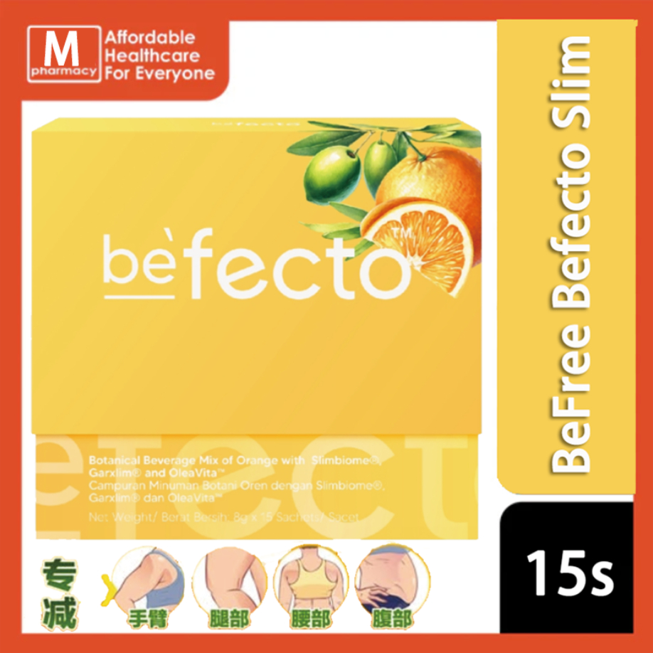 BeFree Befecto Appetite Control Slim Body Booster (15 Sachets) | Shopee ...