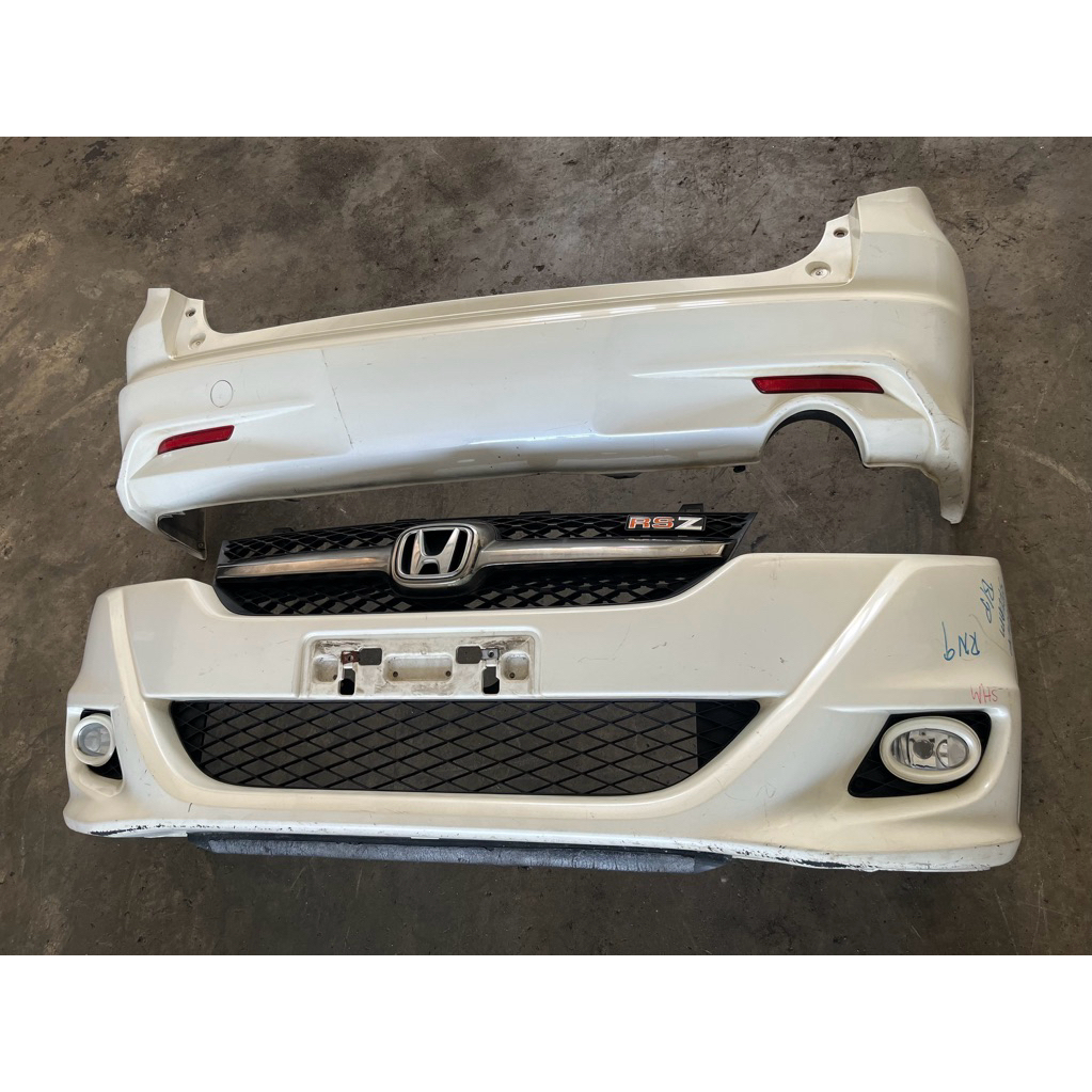 Honda Stream Front With Rear Bumper RSZ Set For RN6 RN8 RN9 RSZ ...