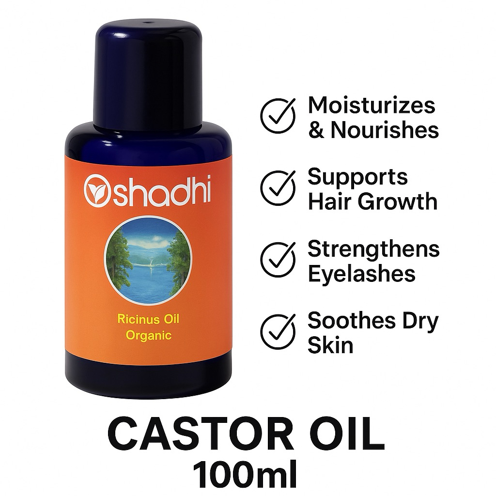 oshadhi organic castor oil Ricinus Oil 100ml | Shopee Malaysia
