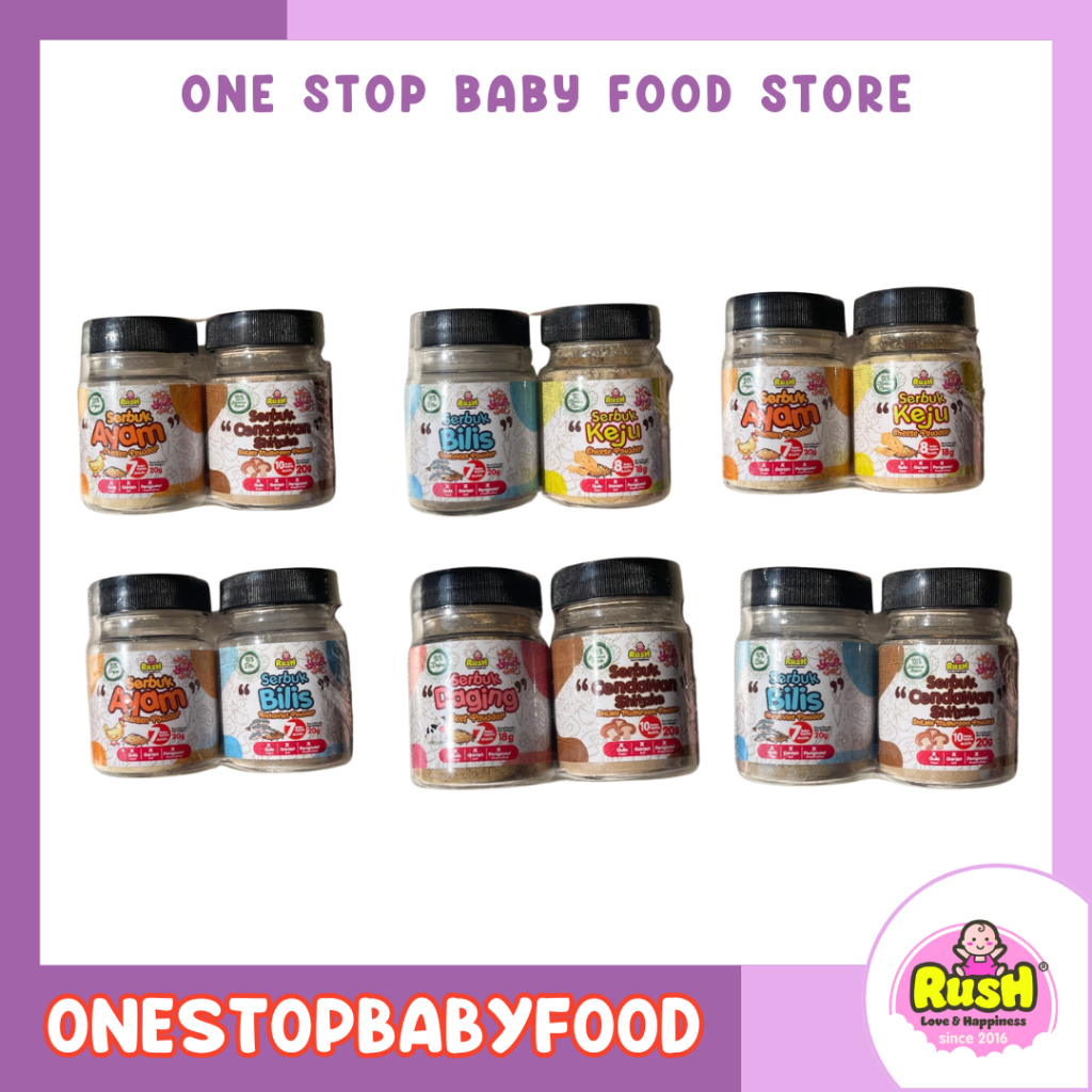 RUSH BABY MIGHTY MINIS SEASONING BABY FOOD | Shopee Malaysia