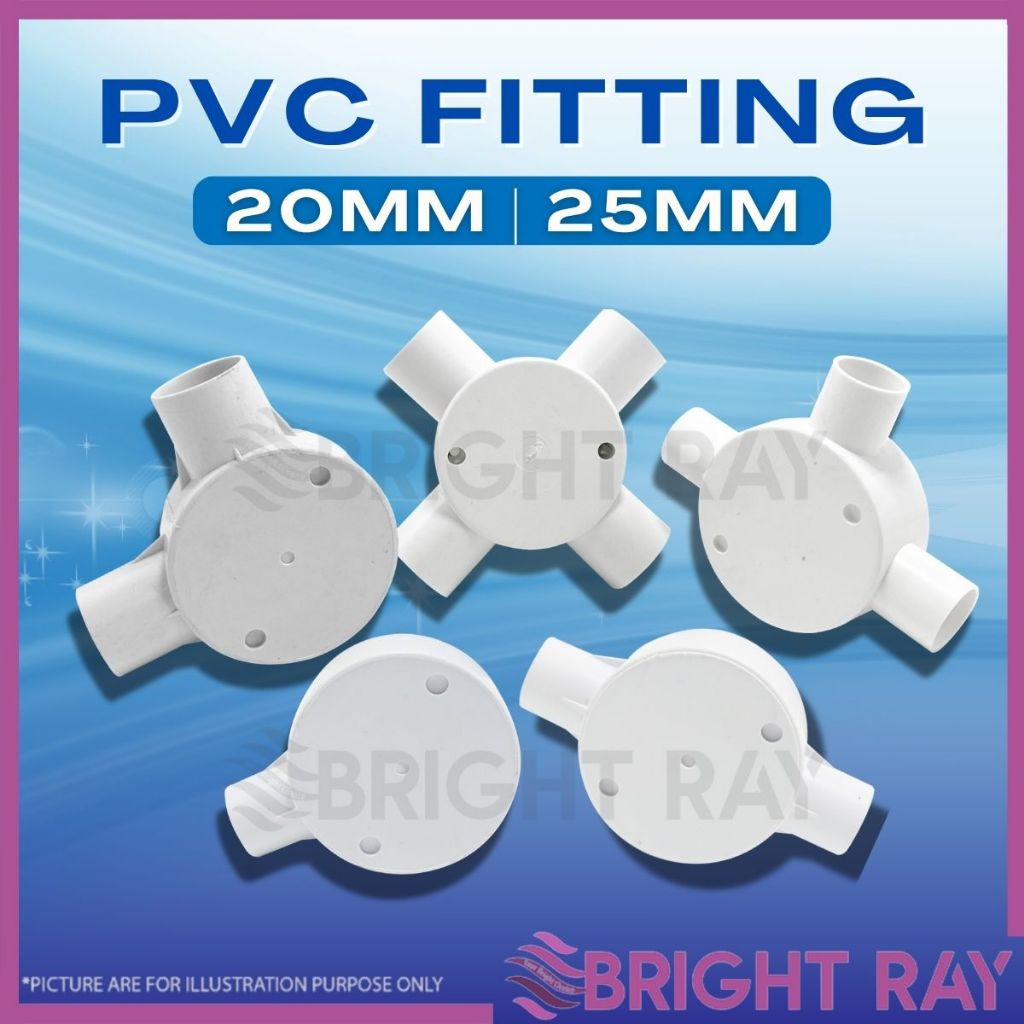 PVC Conduit Electrical Wire Connector PVC Pipe Wayar Pipe Connector ...