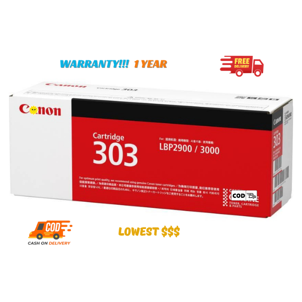 Canon Cartridge 303 Toner Cartridge | Shopee Malaysia