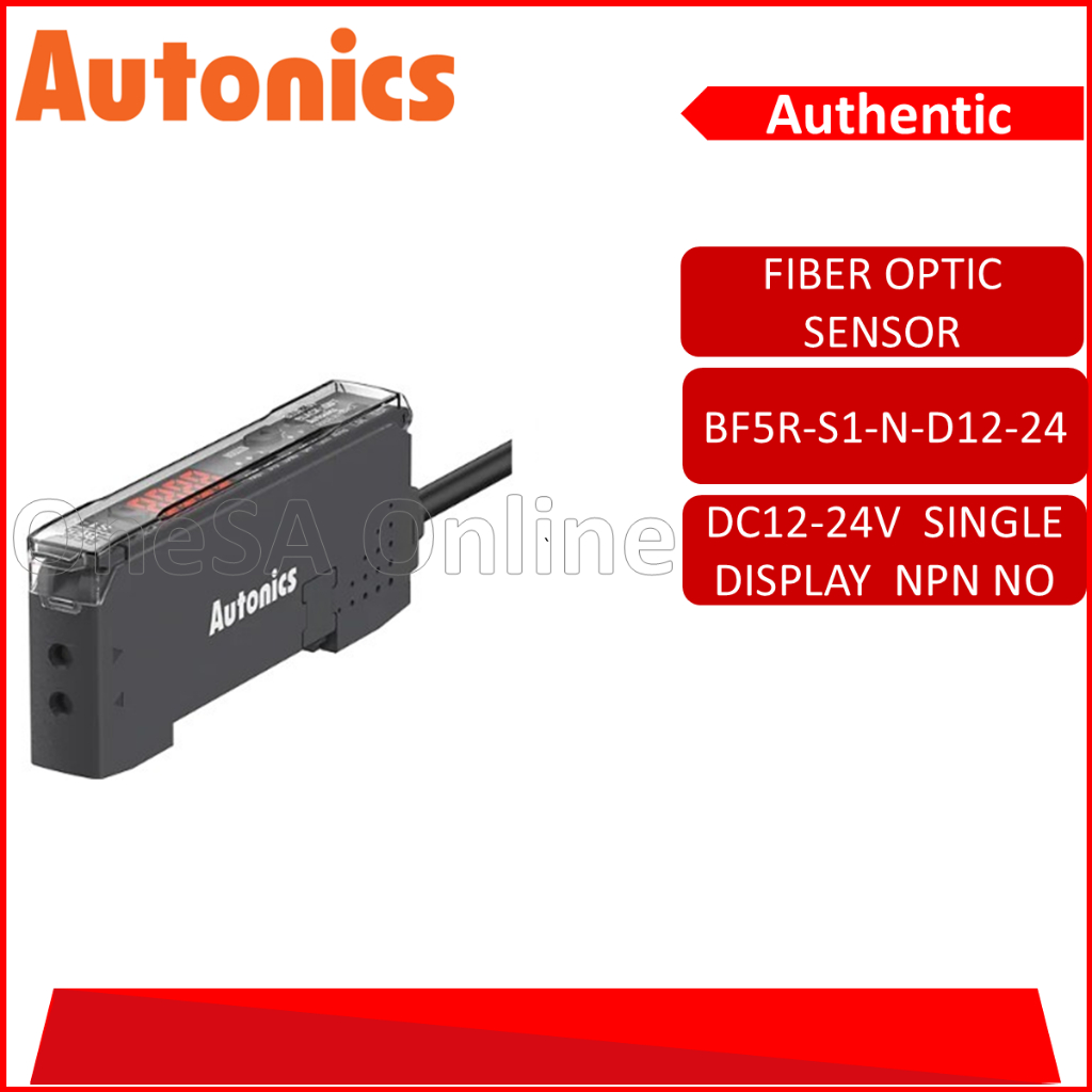 AUTONICS FIBER OPTIC SENSOR DC12-24V(AUTO-BF5R-S1-N-D12-24) | Shopee Malaysia