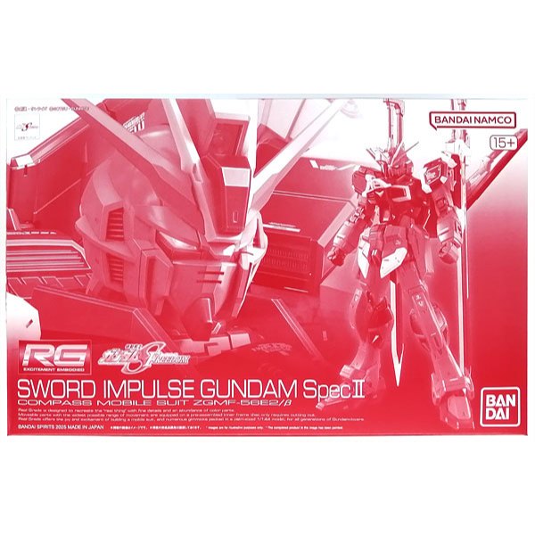 P-BANDAI RG 1/144 Sword Impulse Gundam Spec II [PREMIUM BANDAI ...