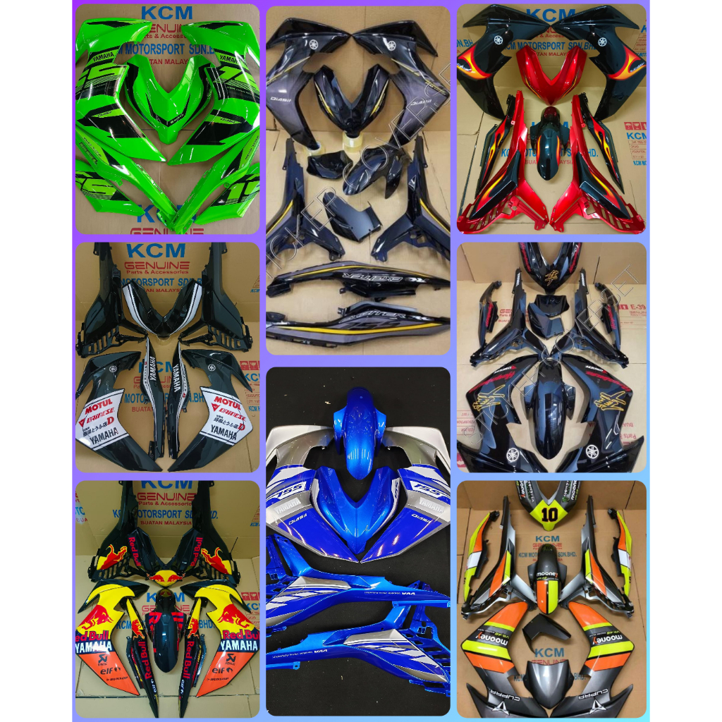 COVERSET Y16 ZR Y16ZR V1 / V2 ABS FULL BODY SET | Shopee Malaysia