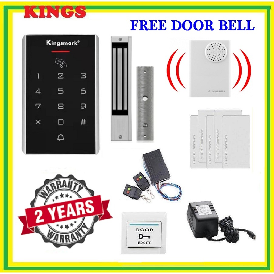 SUPER OFFER DOOR ACCESS RFID SYSTEM FULL SET | Shopee Malaysia