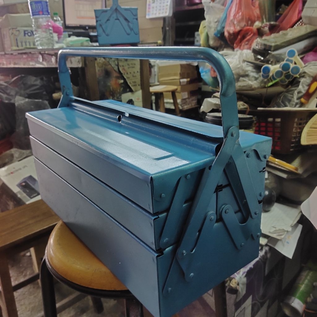 Solid Metal Tool Box (3 - layer) (345 x 200 x 240 mm) | Shopee Malaysia