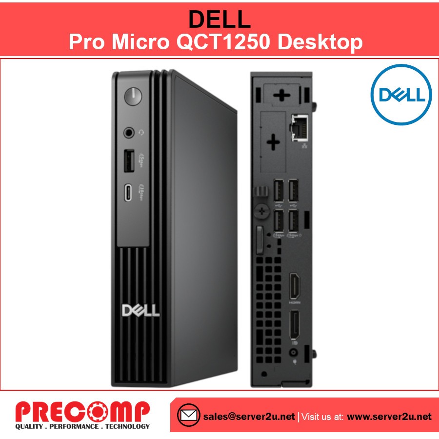 Dell Pro Micro QCM1250 Desktop - Ultra | Shopee Malaysia