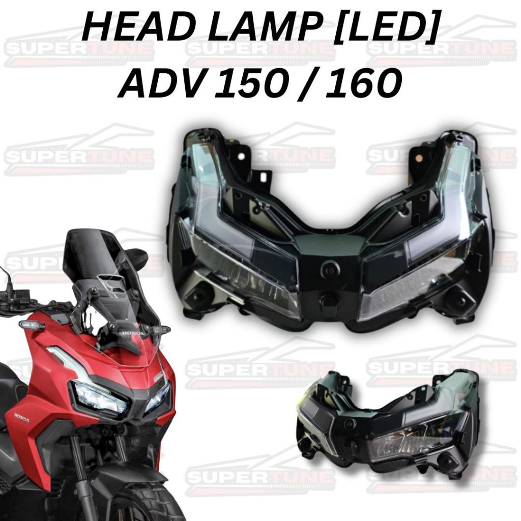 HEAD LAMP [LED] HONDA ADV 150 ADV 160 HEADLIGHT LAMPU DEPAN ADV150 ...