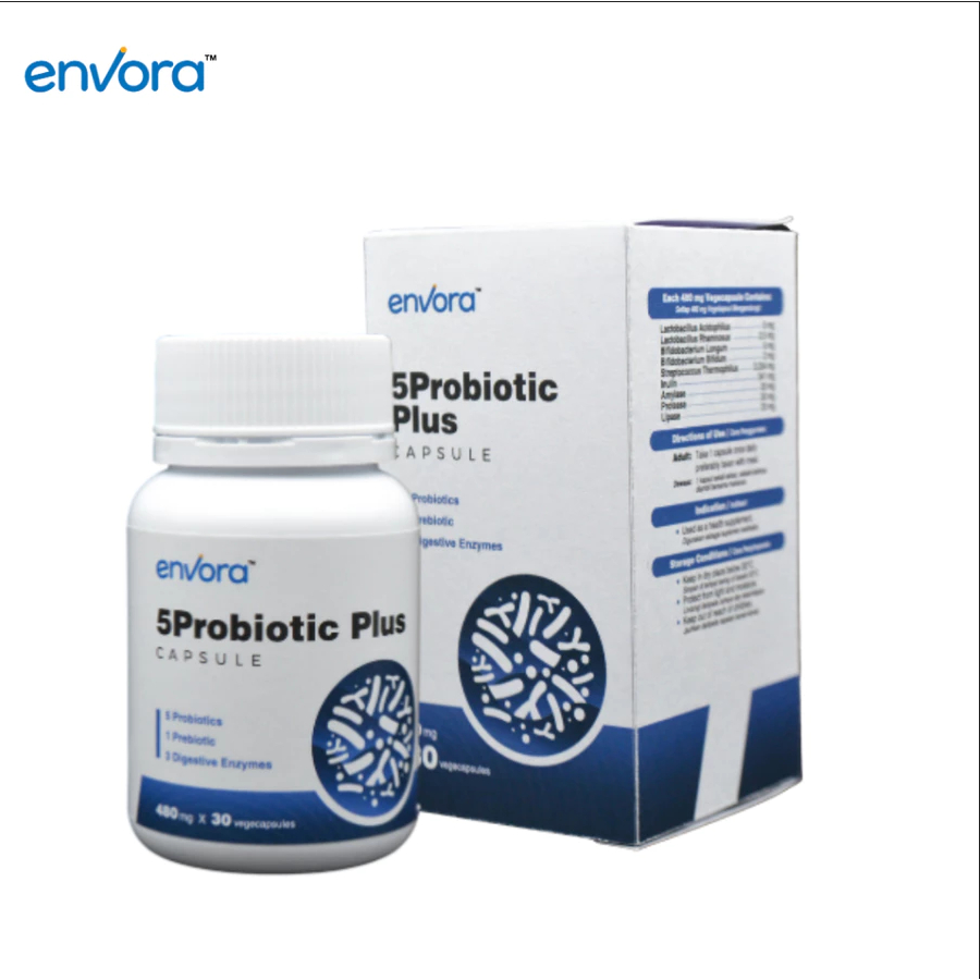 Envora 5 probiotic plus Ginseng Daily Multivitamin (60's) (Ready Stock ...