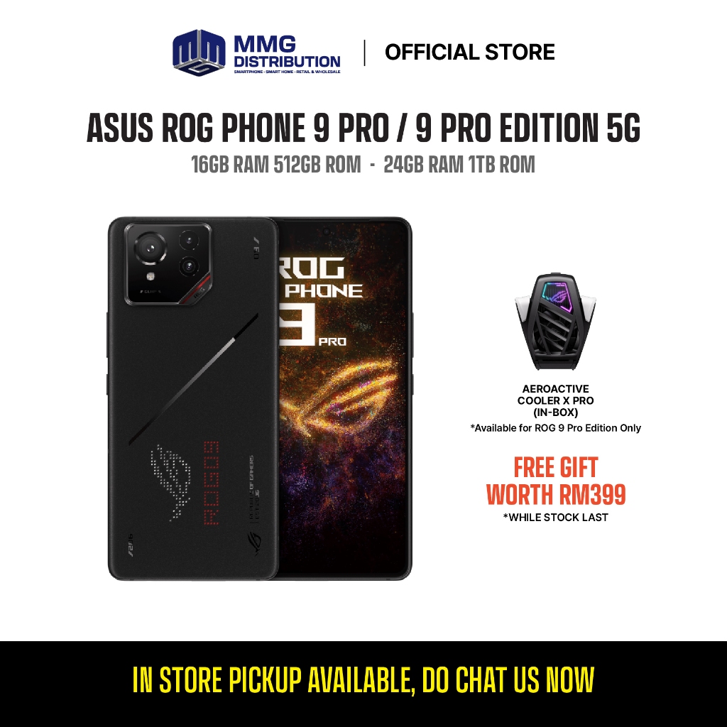 [MY Set] Asus ROG Phone 9 Pro Edition / ROG 9 Pro 5G (24GB+1TB / 16 ...