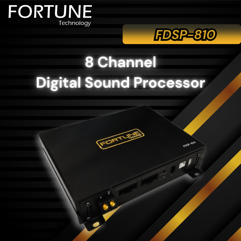 Fortune 8 Channel DSP Sound Processor | Shopee Malaysia