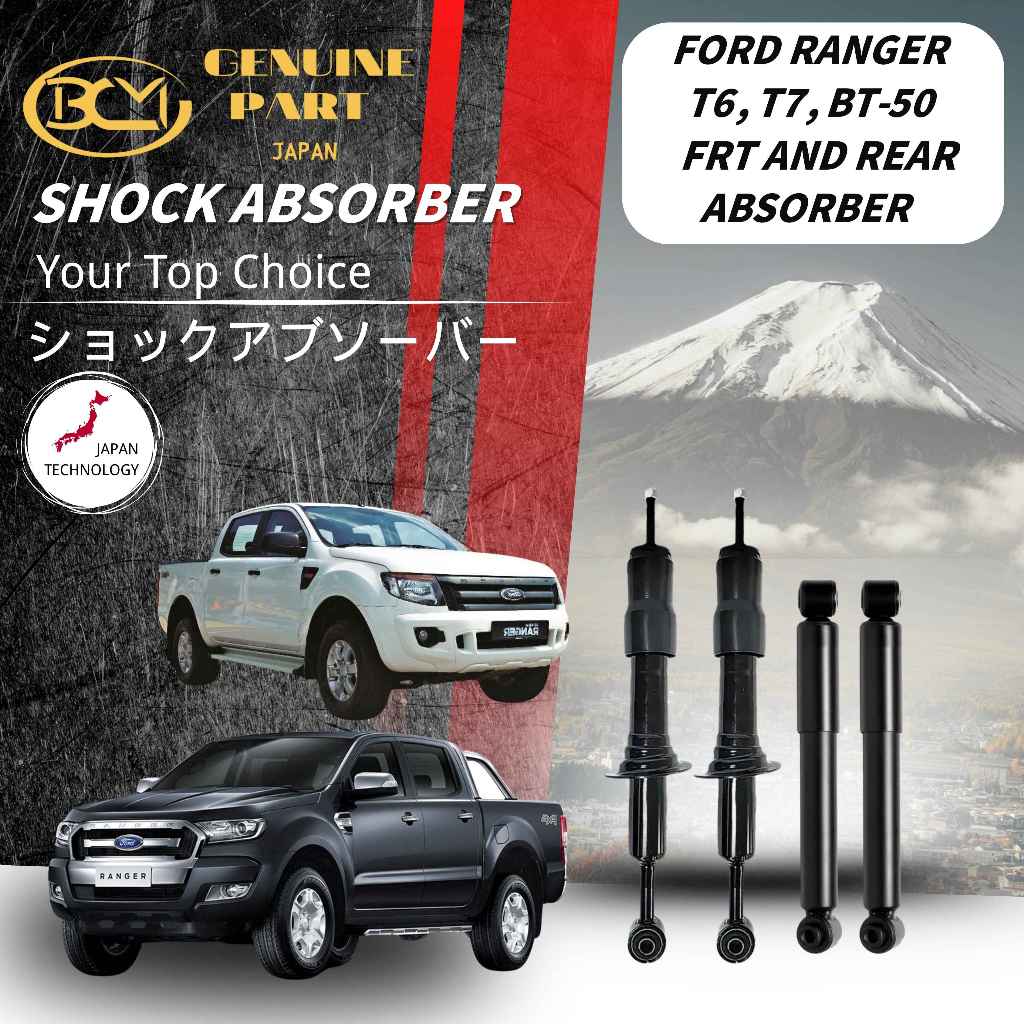 BCM JAPAN HEAVY DUTY Shock Absorber FORD RANGER T6, T7 ,BT-50 Front ...