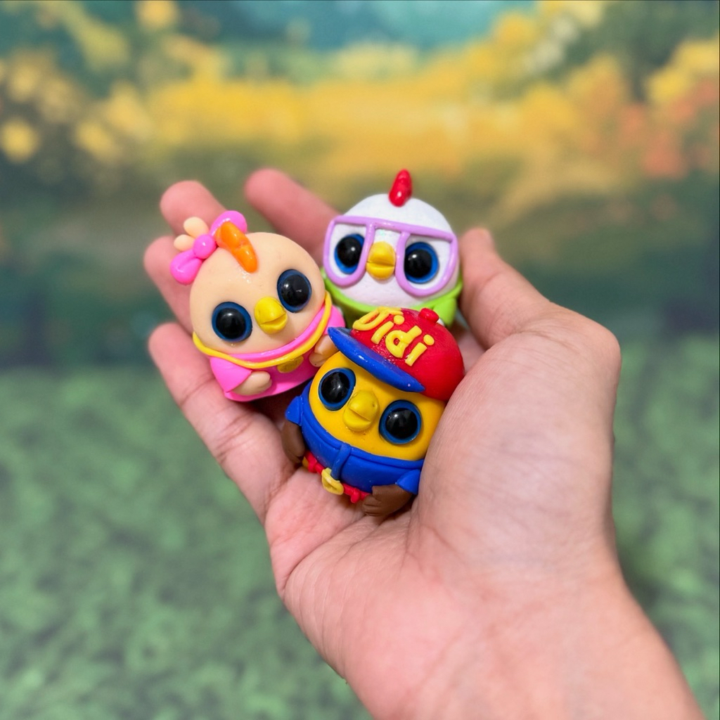 Didi and Friends Inspired Birdy Handmade Art/ Collectible | Shopee Malaysia