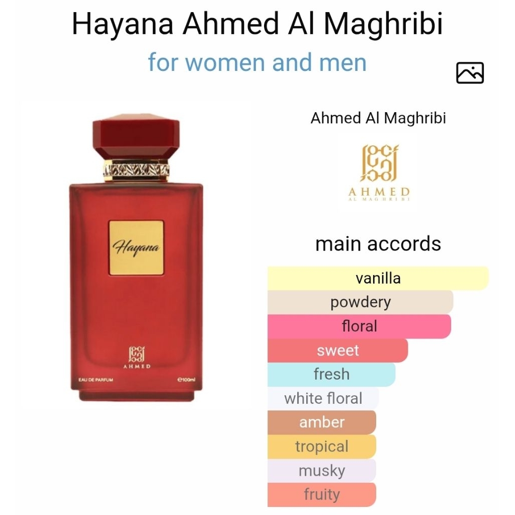 HAYANA by Ahmed Al Maghribi - 100ml EDP for Unisex | Shopee Malaysia