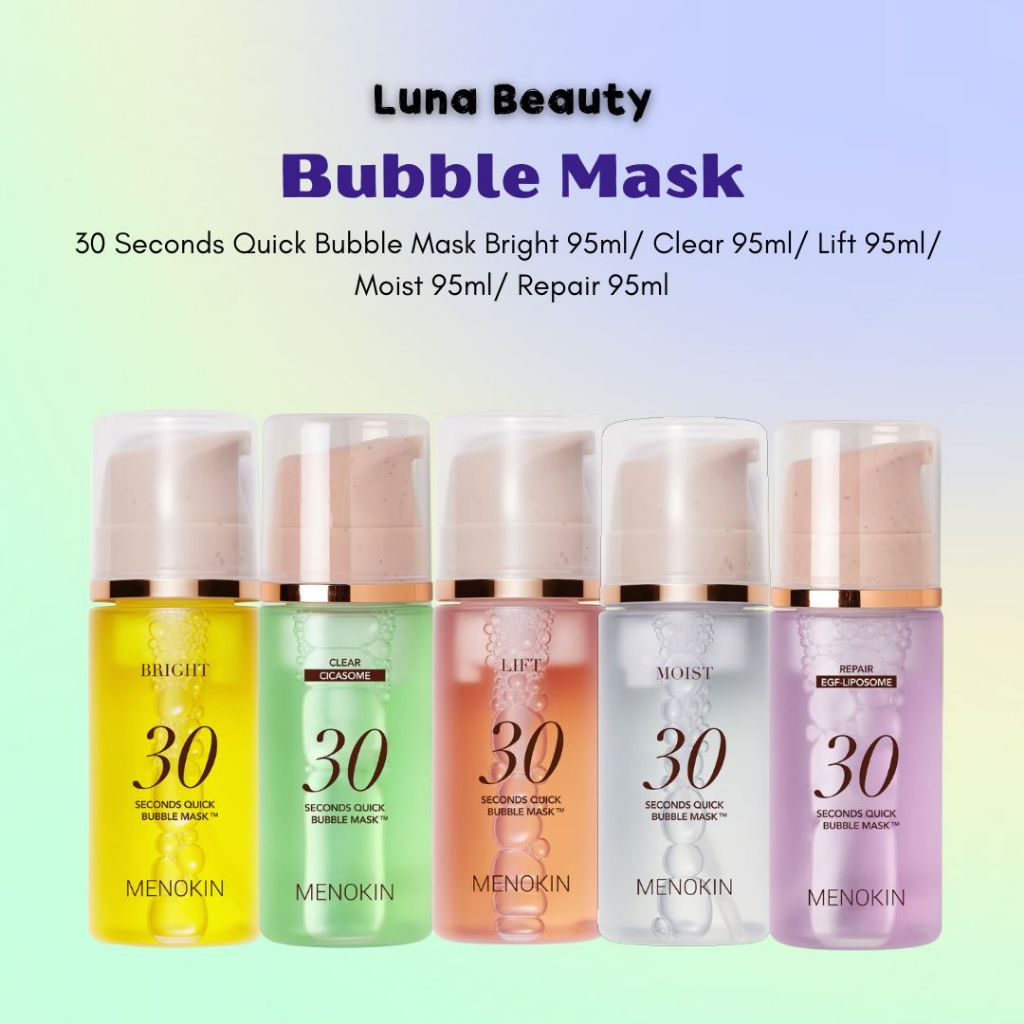 [Menokin] 30 Seconds Quick Bubble Mask 95ml | Shopee Malaysia