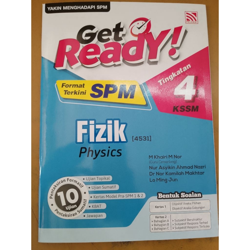 GET READY! SPM FIZIK TINGKATAN 4 | Shopee Malaysia