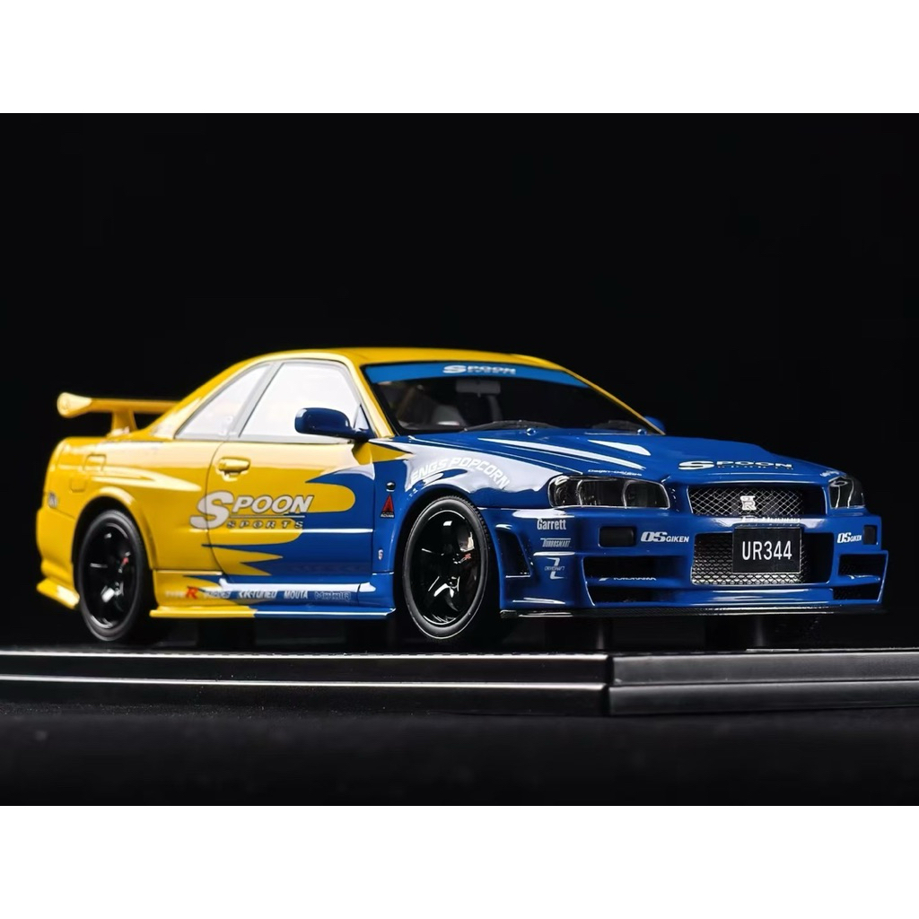One Model Diecast 1:18 Nissan GTR R34 Nismo Z-Tune Spoon limited ...