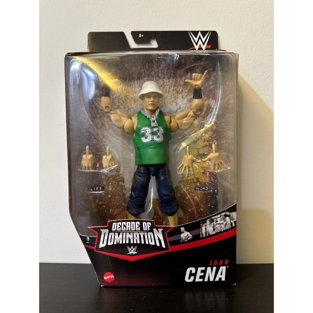 wwe John Cena elite decade figure | Shopee Malaysia