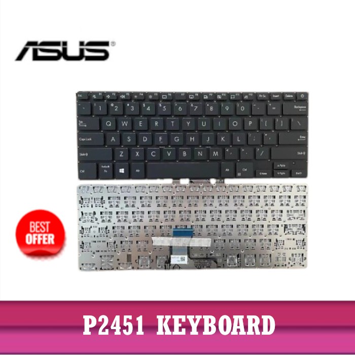 Asus ExpertBook P2451 P2451F P2451FA P2451FB Laptop Keyboard | Shopee ...