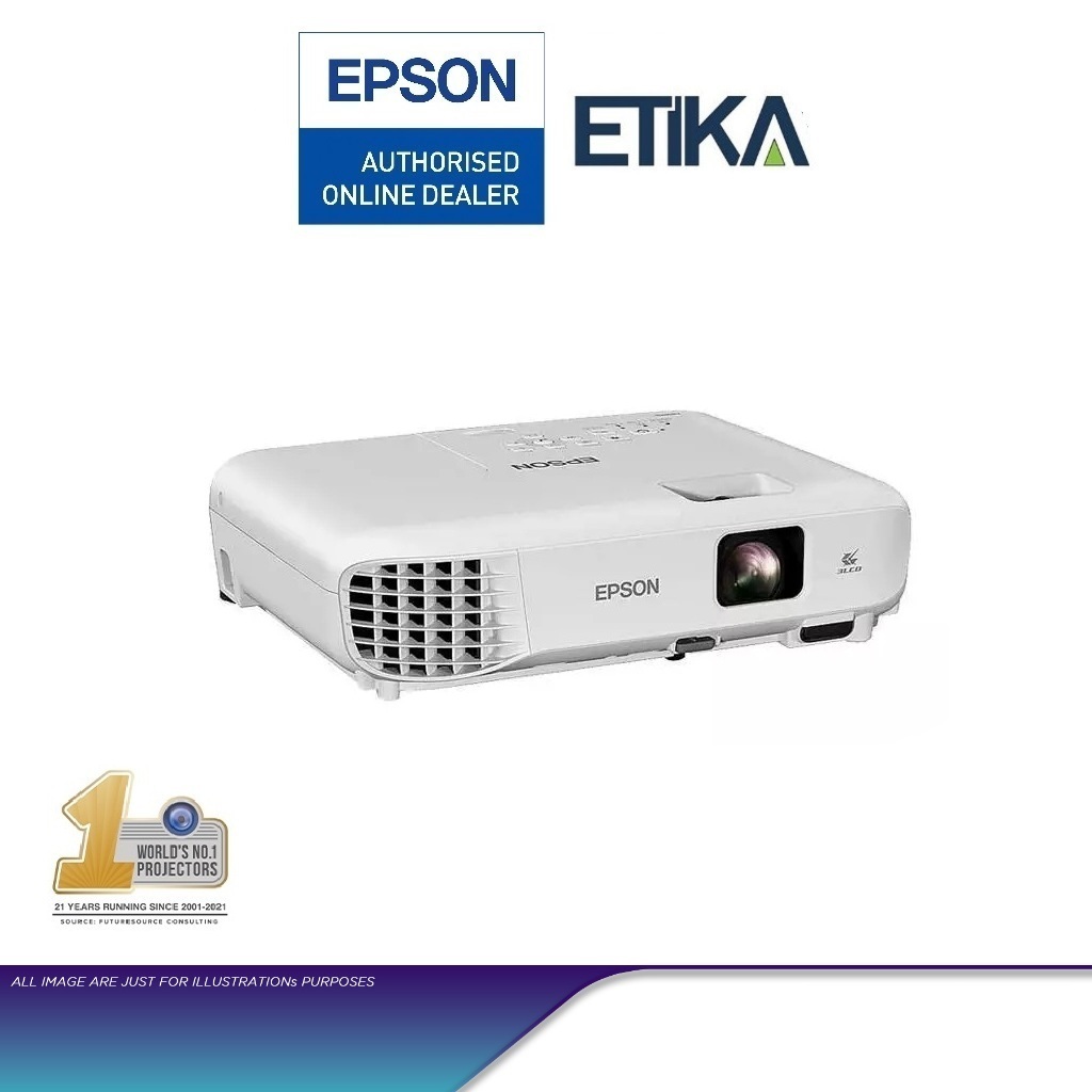Epson EB-E12 | XGA 3600 Lumen 3LCD Projector | Ideal For Meetings ...