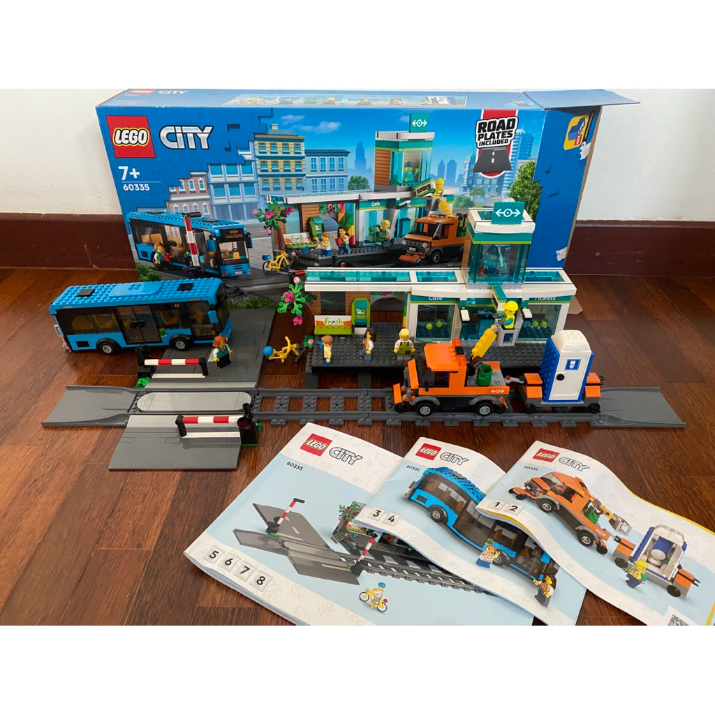 LEGO City 60335 - Train Station (Built/Used) | Shopee Malaysia
