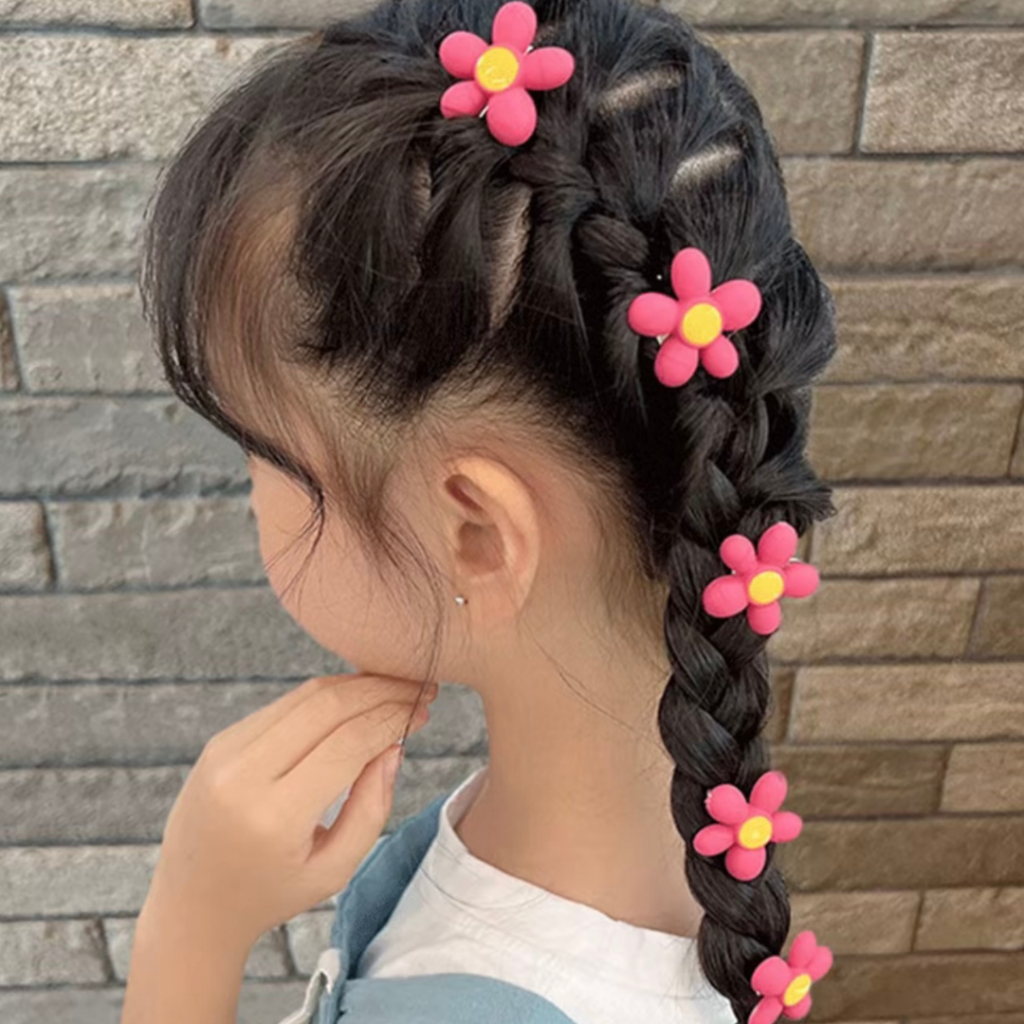 Klip rambut comel berwarna merah jambu ini direka khas dengan bentuk ...