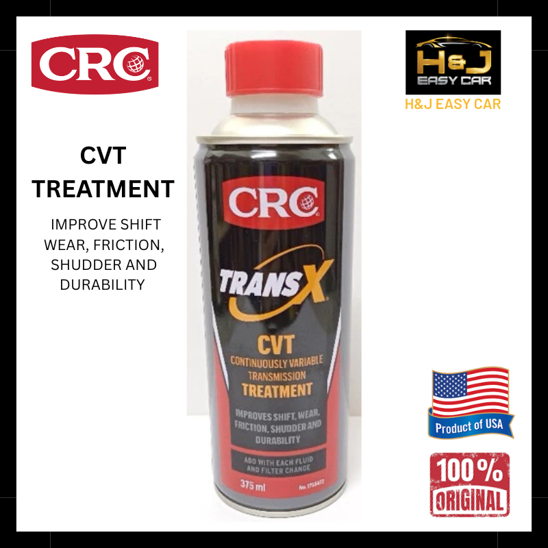 CRC TRANS-X FOR CVT ENGINE TRATMENT 375ML FOR GEAR LUBRICANT REDUCE ...
