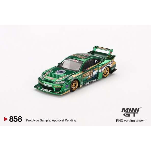 MINI GT LB-Super Silhouette Nissan S15 SILVIA 576, 649, 781, 743, 858 ...