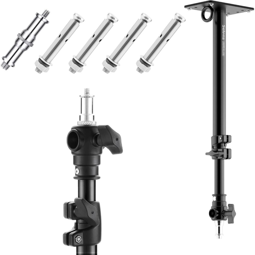 Selens 60cm Photography Photo Studio Video Wall Ceiling Mount Stand ...