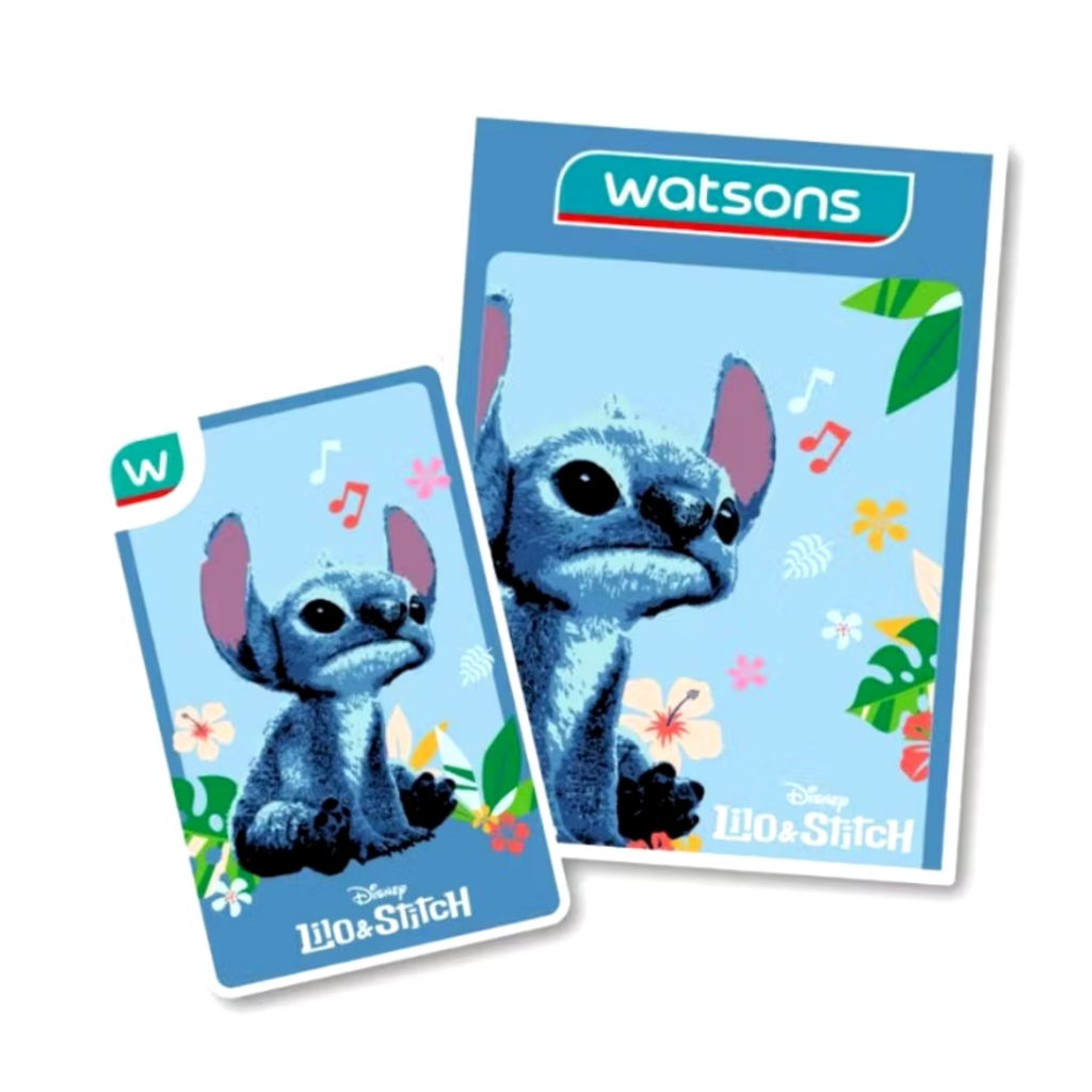 Watsons Club with Watsons Lilo&Stitch Card 1pc | Shopee Malaysia