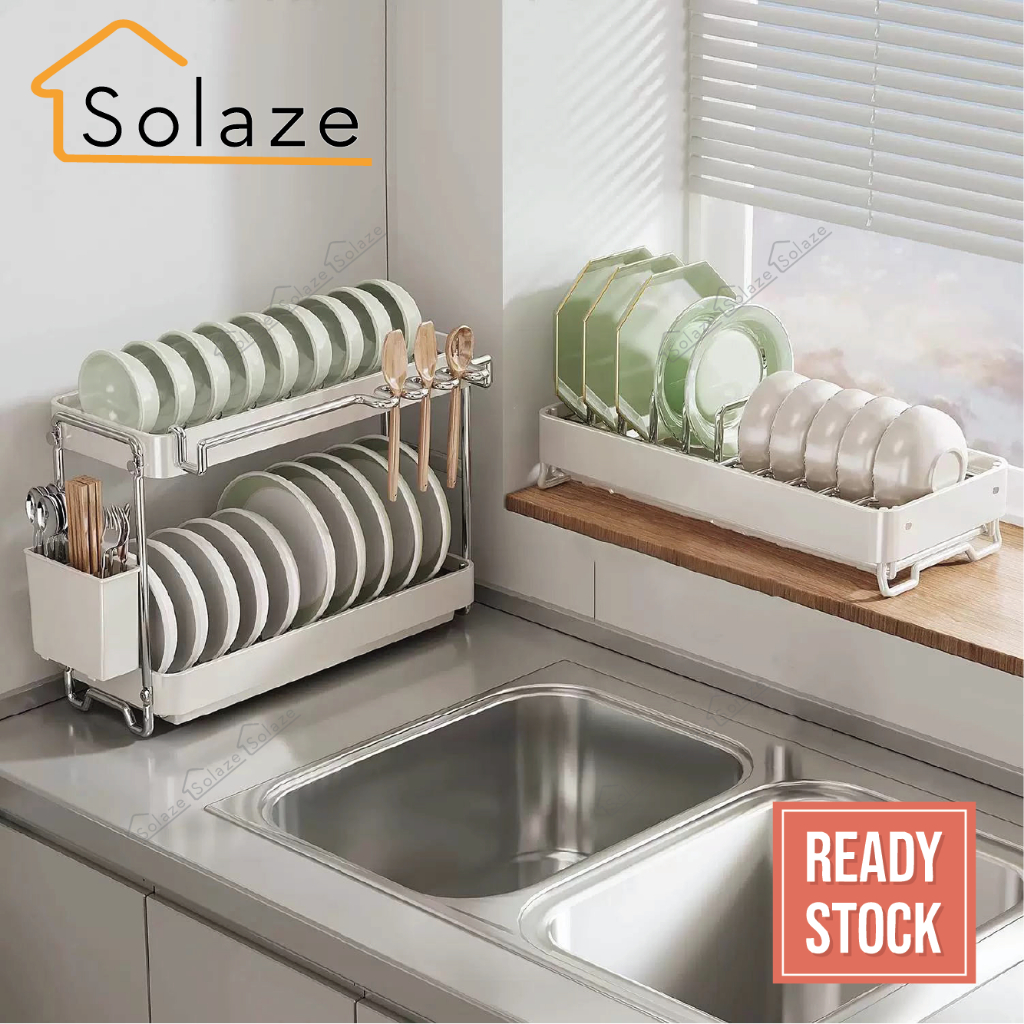 Solaze Dish Rack Dish Drying Rack Dish Drainer Over Sink Drainer ...