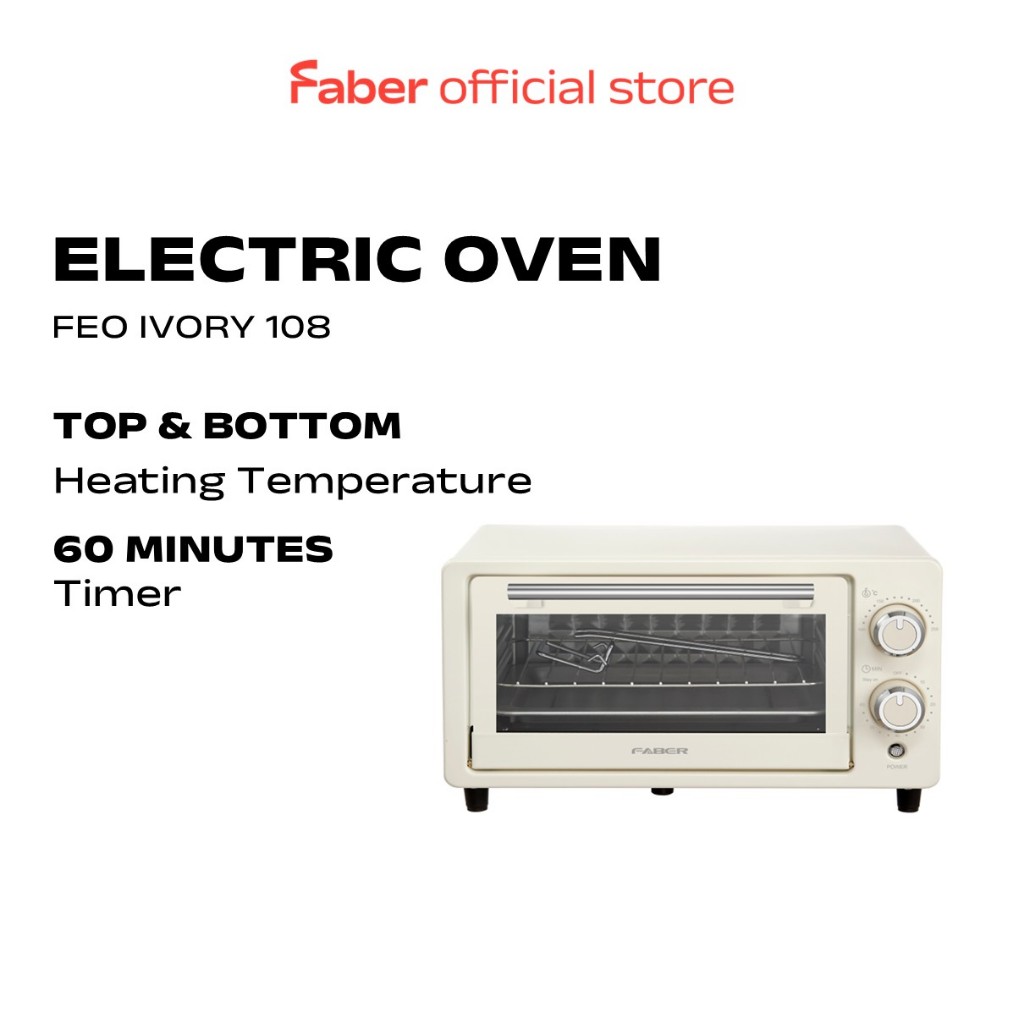 Faber Electric Oven Feo Ivory 108 | Shopee Malaysia