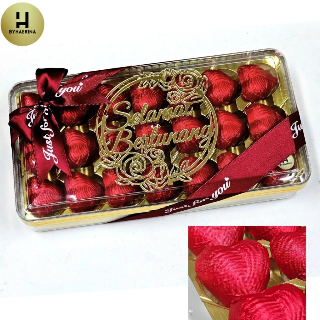Coklat Hantaran | Beryl's Homemade Almond Chocolate | Hantaran ...