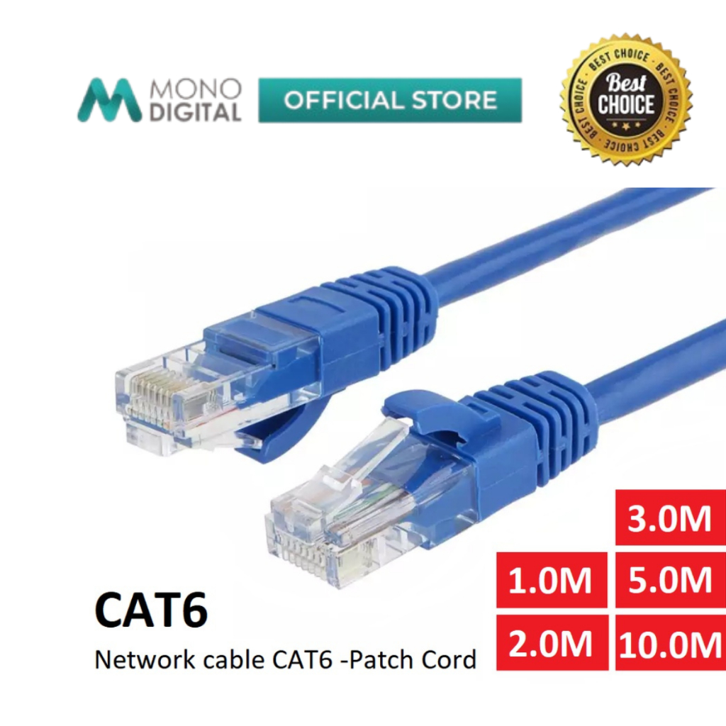 CAT5E / CAT6 HIGH SPEED LAN CABLE PATCH CORD NETWORK CABLE RJ45 CABLE GIGABIT ETHERNET CABLE UTP ...
