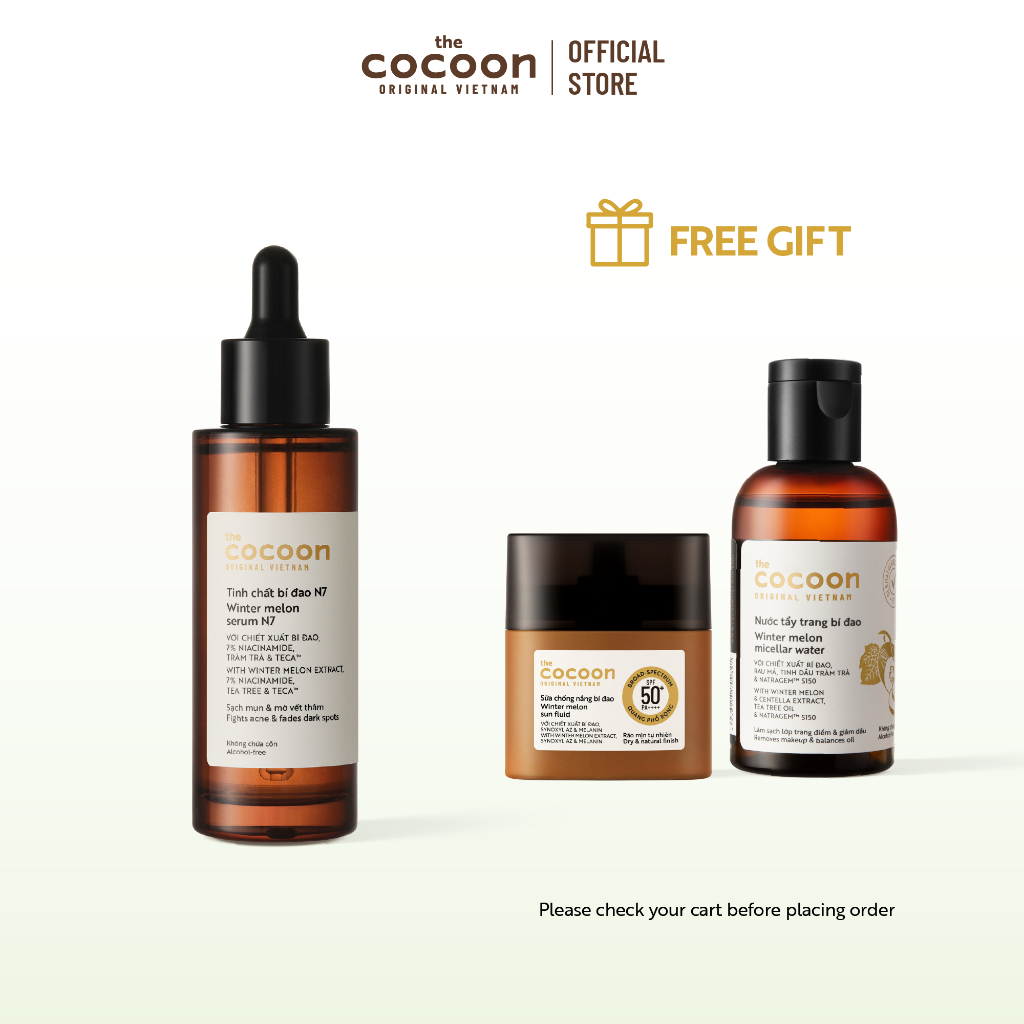 [BUY 1 GET 2| 12PM 23-27.6] COCOON Winter Melon Serum Fight Pimples and ...