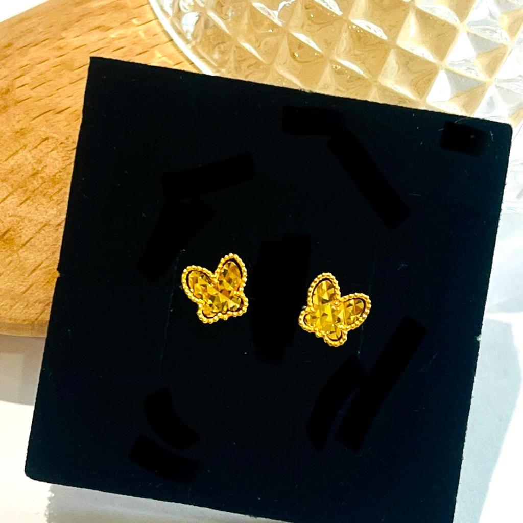 Emas 916 Subang Paku Butterfly | Shopee Malaysia