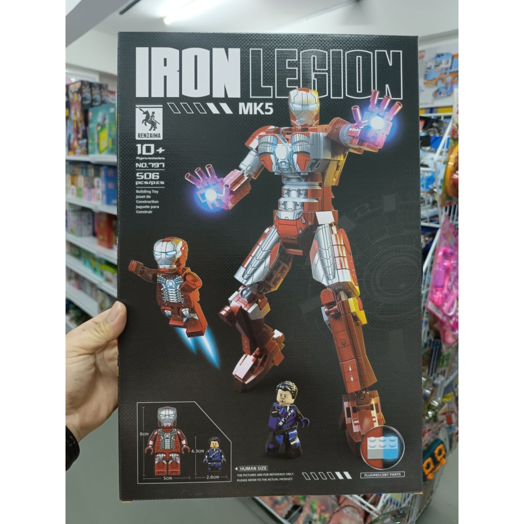 building Blocks iron man legion MK5 506pcs | Shopee Malaysia