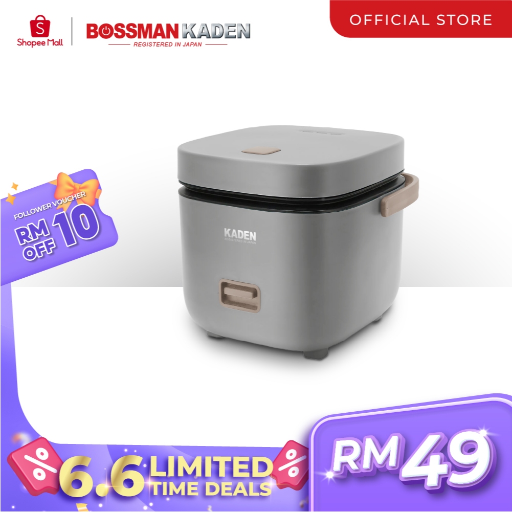 Bossman Kaden Mini Rice Cooker RC200 | Shopee Malaysia