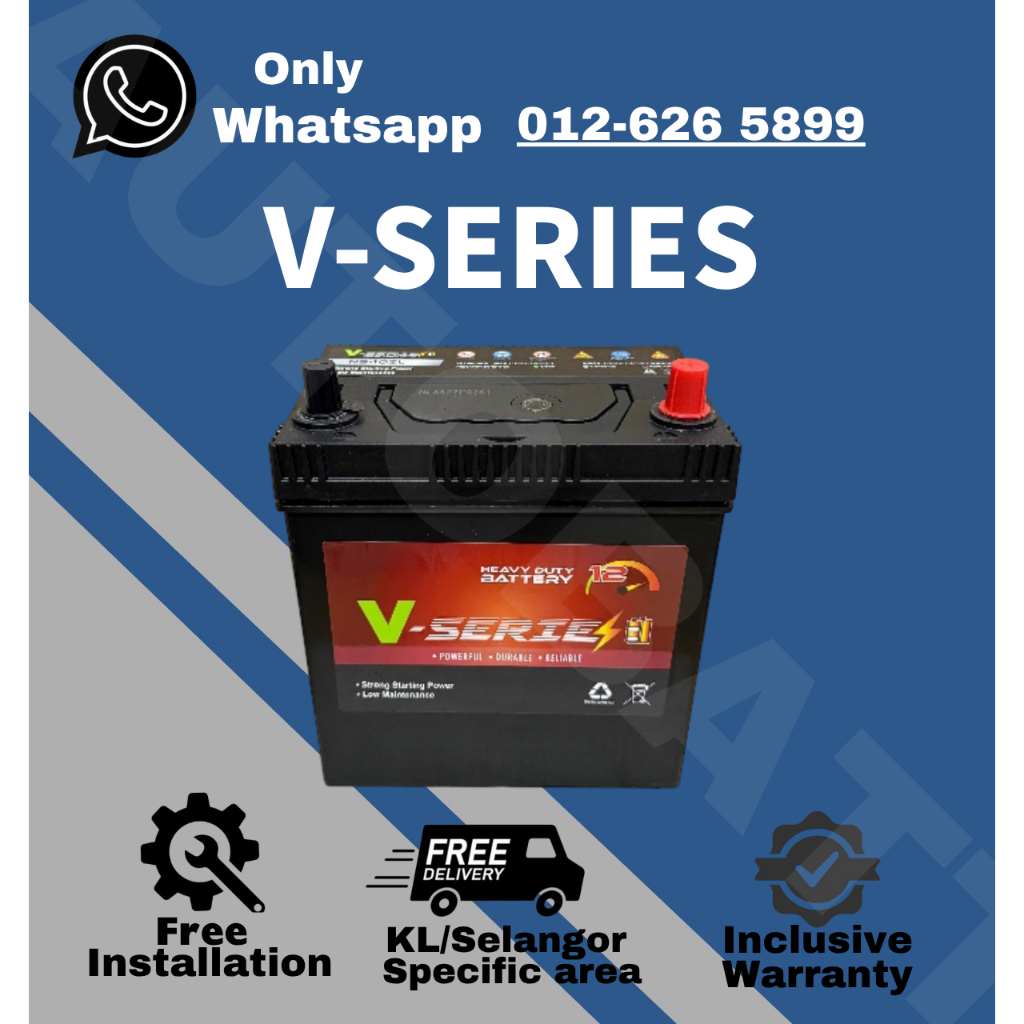 [ Installation Provided ] NS40ZL ] V-SERIES MF Car Battery Myvi / Bezza ...