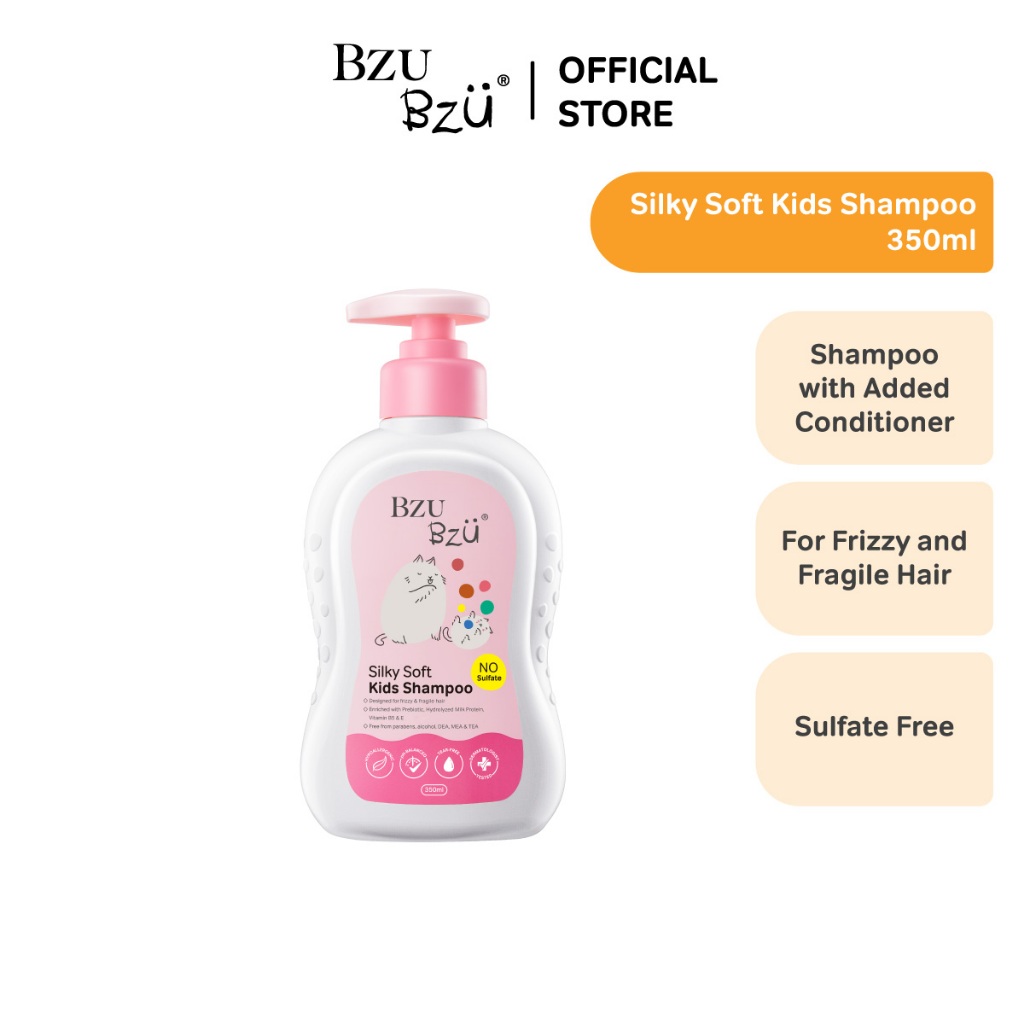 BZU BZU Silky Soft Kids Shampoo Bundle Deals (350ml) | Shopee Malaysia