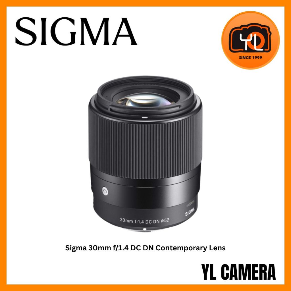 Sigma 30mm f/1.4 DC DN Contemporary Lens (Canon EF-M/MFT/Sony E/Leica L ...