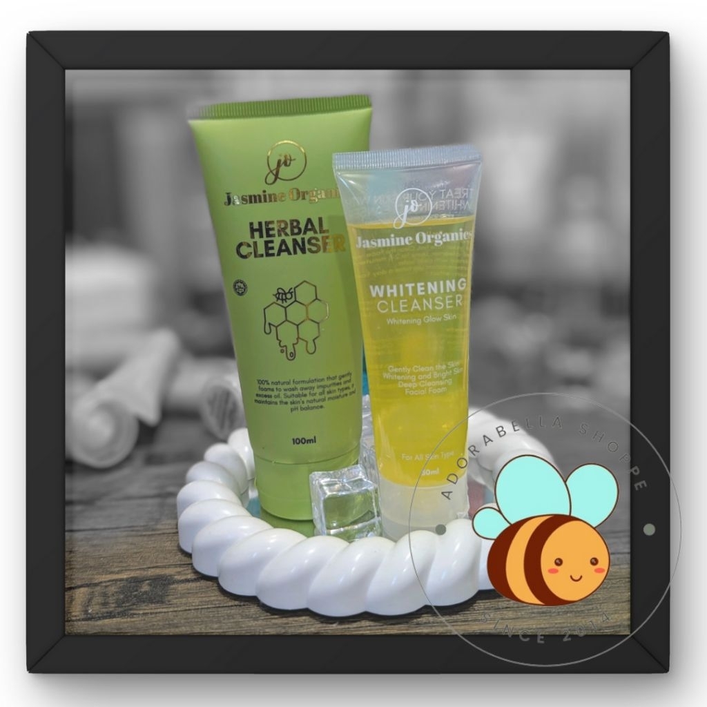 JASMINE ORGANICS HERBAL CLEANSER + [ FREEGIFT ] | Pembersih Muka Herba ...