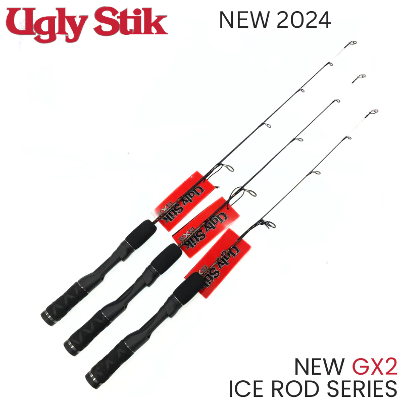 2024 UGLY STIK fishing rod GX2 ICE 26L / 28M / 30MH - Spinning Rod ...