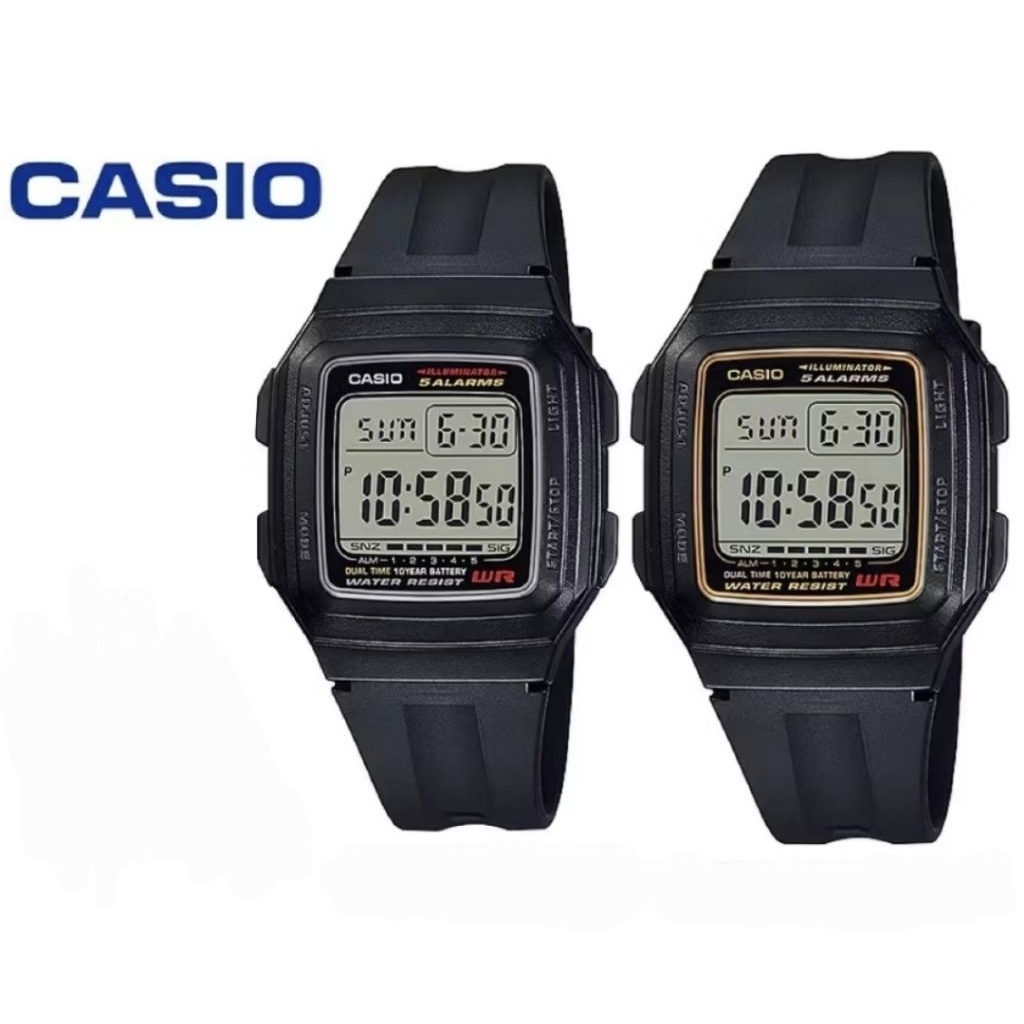 Casio Unisex Watch F-201WA-1A & F201WA-9A | Shopee Malaysia
