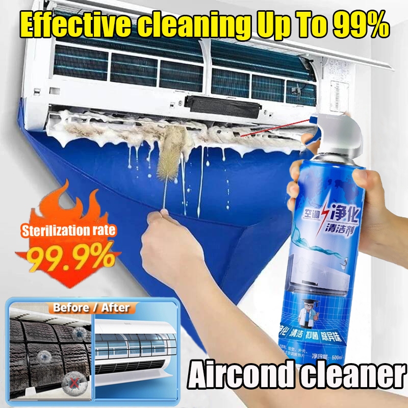 [Shopee Choice] Aircond Cleaner Spray 500ml Air Conditioner Cleaner for ...