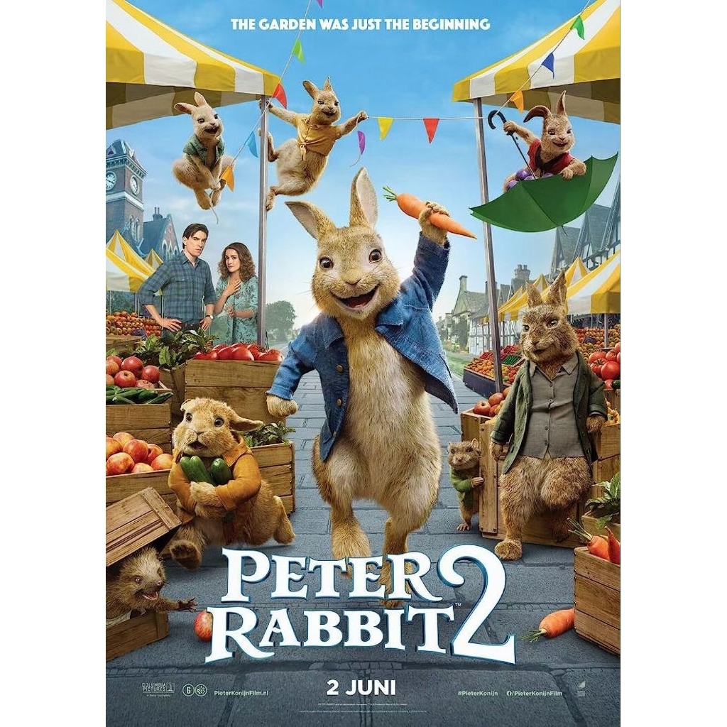 Peter Rabbit 2 : The Runaway (2021) Peter Rabbit (2018) | Shopee Malaysia
