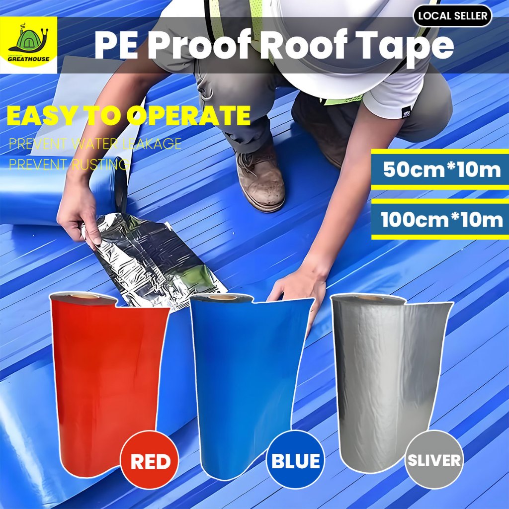 ROOF GUM WATERPROOF HEAVY DUTY POLYPROPYLENE TAPE Super Strong Butyl ...