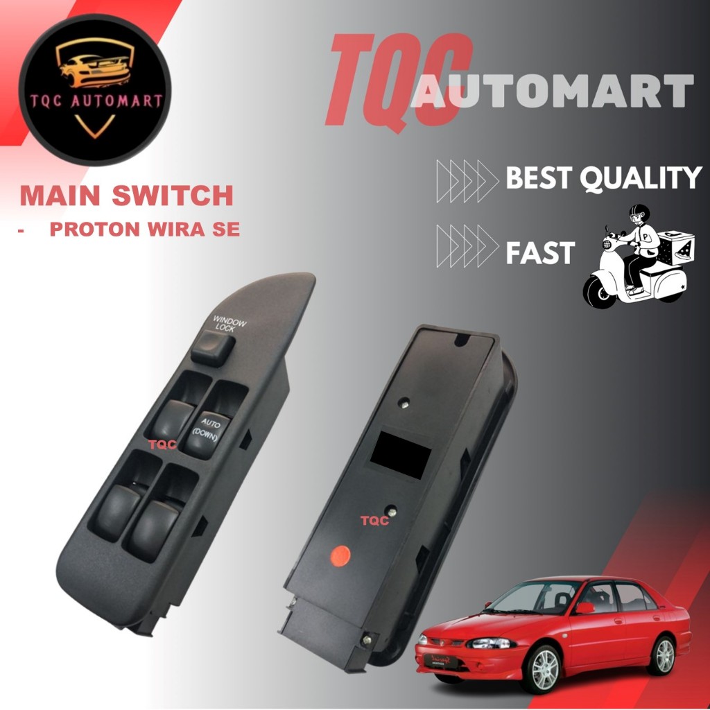 PROTON WIRA SE POWER WINDOW MAIN SWITCH DRIVER MASTER MAIN SUIS FRONT ...