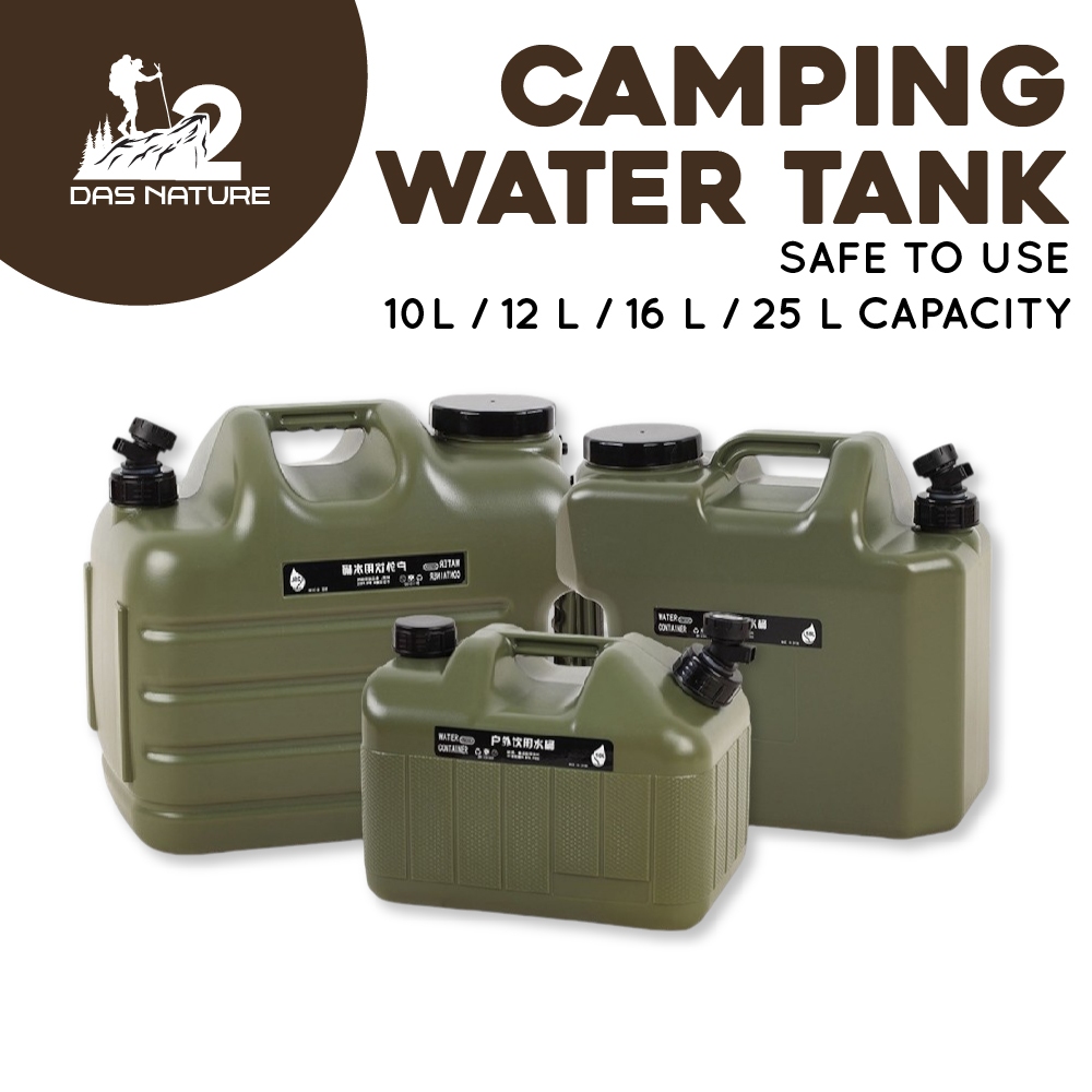 Water Tank Camping Container camping Outdoor Portable tank air Water ...